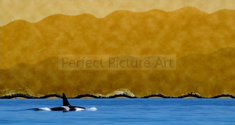 Orca Gold – Perfect Picture Art